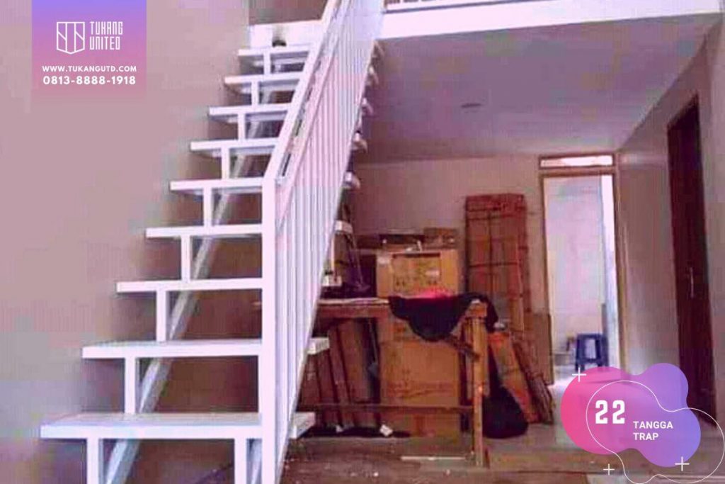 Desain tangga trap minimalis 2023 - Tukangutd.com
