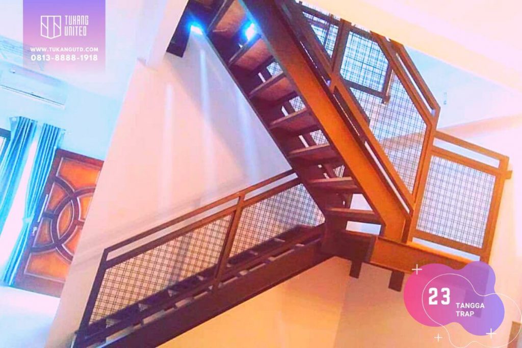 Desain tangga trap minimalis 2023 - Tukangutd.com