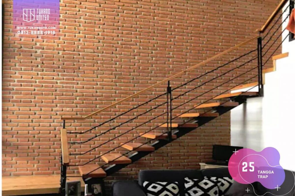 Desain tangga trap minimalis 2023 - Tukangutd.com