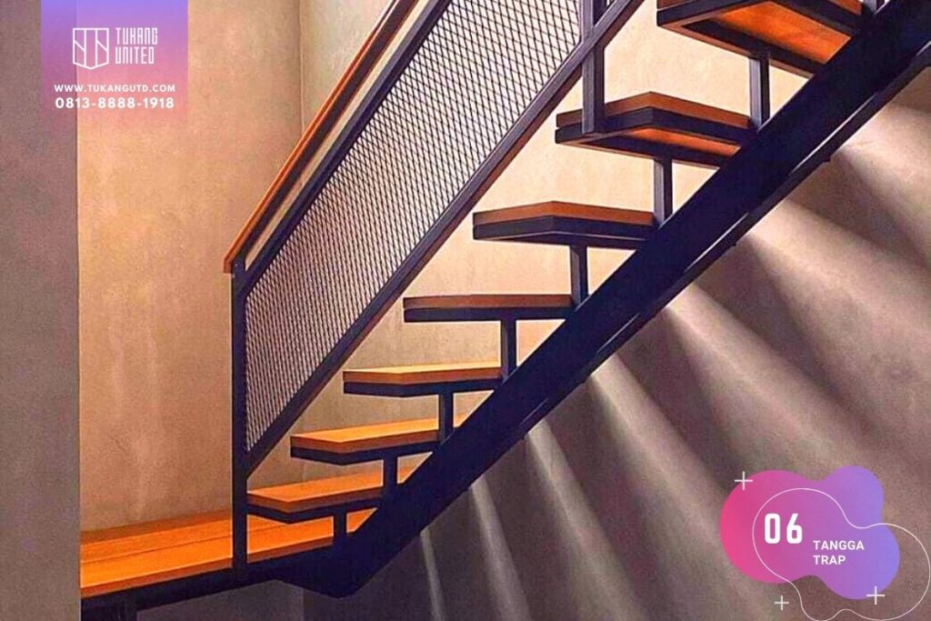 Desain tangga trap minimalis 2023 - Tukangutd.com